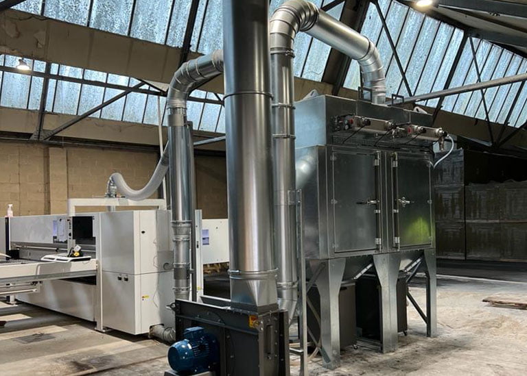 Air Plants Jet Air Cartridge Dust Collector - Air Plants Dust Extraction