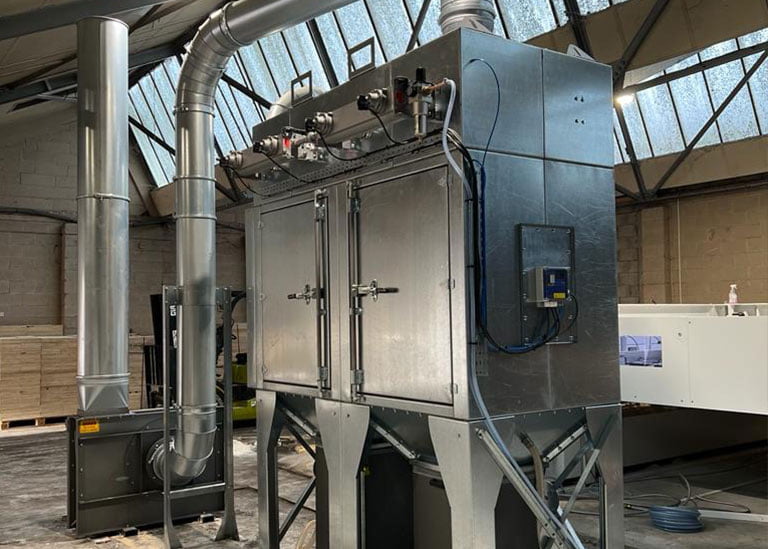 Air Plants Jet Air Cartridge Dust Collector - Air Plants Dust Extraction